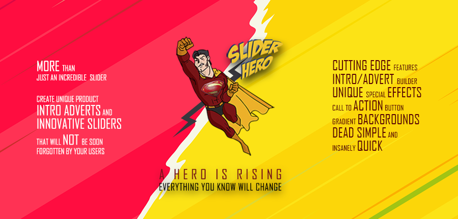 Slider Hero - the Unique WordPress Slider Plugin and Product Intro Builder